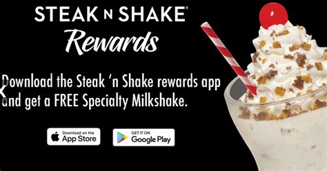 Free Milkshake At Steak N Shake The Freebie Guy®