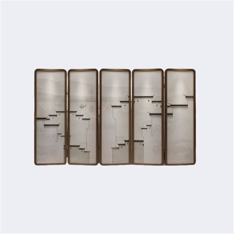 Sleek Surface Designs Ancient Style Foldable Screen Wayfair