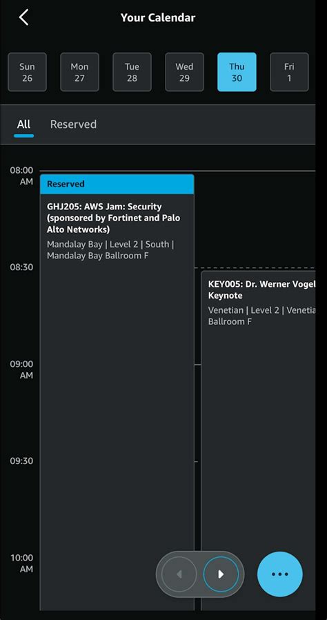 Aws Reinvent 2023 公式アプリが利用可能になりました Aws Event Reinvent Developersio