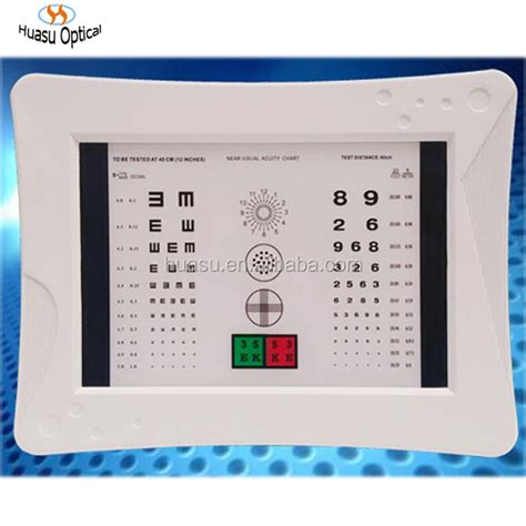 Led Near Visual Acuity Chart Ophthalmic Near Vision Tester Buy Near Visual Acuity Chart Near