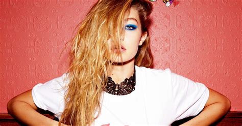 Gigi Hadid Flashes Underboob For Love Magazine