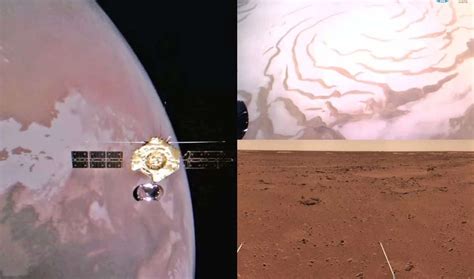 New Year Greetings China Shares New Pictures Of Mars Captured By