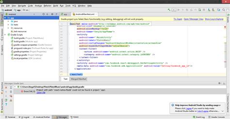 error android studio sdk facebook Stack Overflow en español