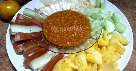 Resep Rujak Buah Oleh By Novelda Cookpad