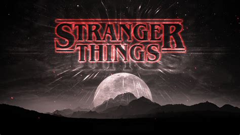 Stranger Things Dark Logo Wallpaper Hd Tv Series 4k Wallpapers Images
