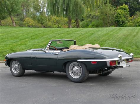 1970 Jaguar E Type Blackhawk Rolling Art