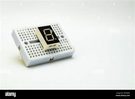 A 7 Segment Embedded In A Project Board This Port Is Used By The Electronics Hobbyist For Diy
