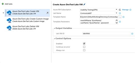 Azure DevTest Labs Tasks Visual Studio Marketplace