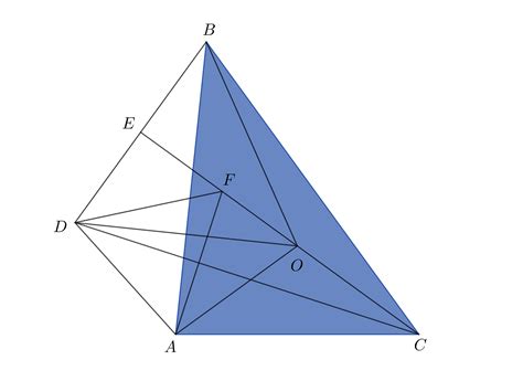 Triangle Geometry Problem Without Trigonometry Mathematics Stack Exchange
