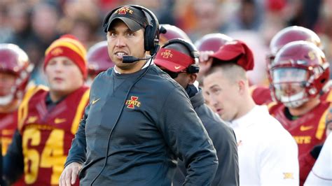 Iowa State Cyclones Coach Matt Campbell Is The King Slaying Miracle