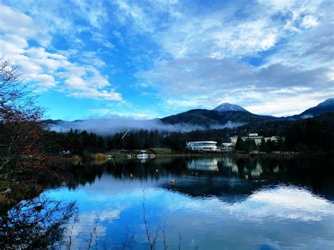 ソエジマトシキ Soul Guitar Lab On Twitter 標高1250m、長野県茅野市にある小さな湖、蓼科湖のほとりにて