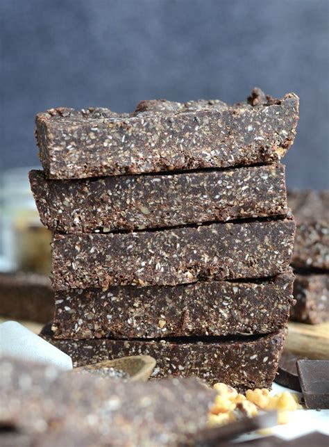 No Bake Chocolate Chia Energy Bars Artofit
