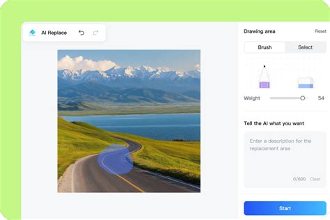 free online ai generative fill fill in image with prompts