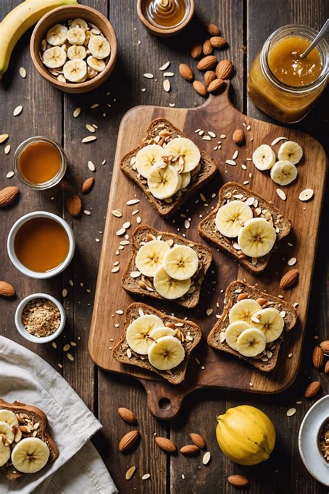 Almond Butter And Banana Toast The Delish Recipe