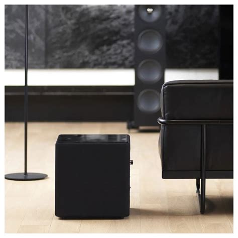 KEF Kube 12b Subwoofer, Black at AV.com