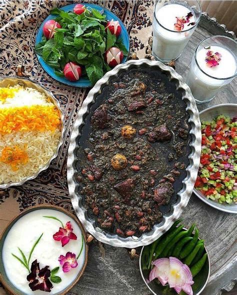 قورمه سبزی - Persian Green Herb Stew