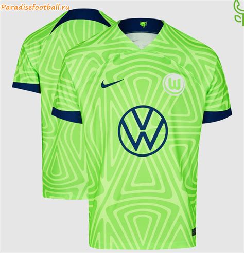 Cheap 2022 23 VfL Wolfsburg Home Soccer Jersey Shirt Wolfsburg Top