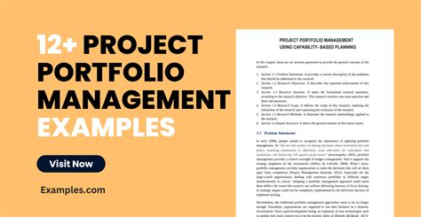 Business Portfolio Examples