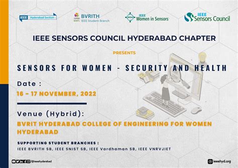 Women In Sensors Security And Health Care IEEE Education Week