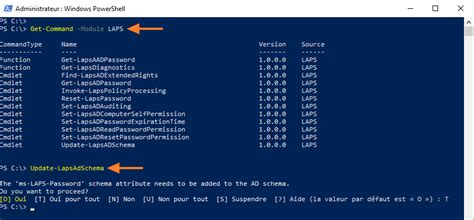 configurer windows laps avec l active directory