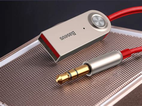 Baseus Car Audio Bluetooth Receiver AUX MM Jack