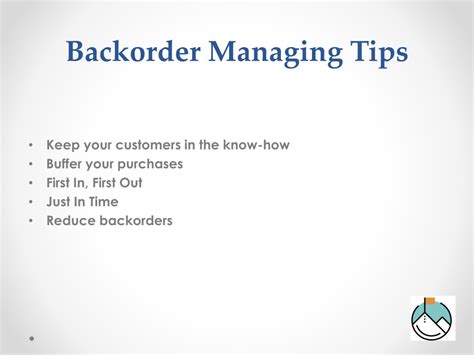 Ppt Define Back Order Meaning Causes And Managing Tips Powerpoint