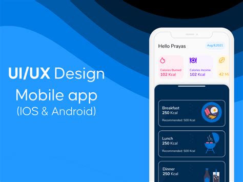 A Beautiful Uiux Design Of Your Mobile App Ios And Android Upwork