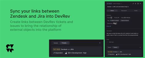 Zendesk Jira Link Migration Devrev Marketplace