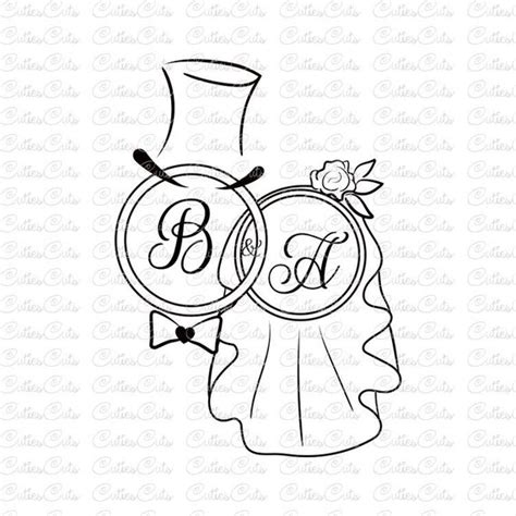 Wedding Monogram Vector At Getdrawings Free Download