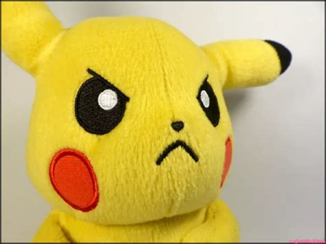 Pokemon Plush 8and Grumpy Pikachu Angry Nintendo Tomy 2017 £10 00