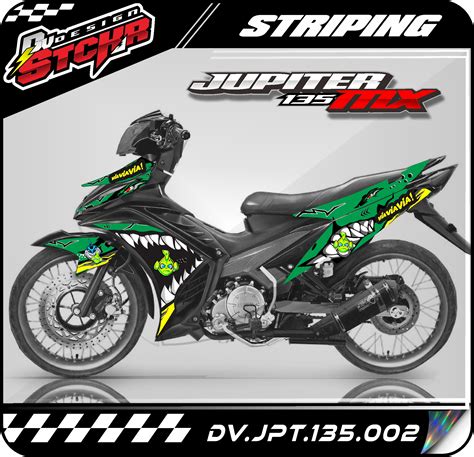 Stiker Striping JUPITER MX 135 NEW DESAIN 02 Lazada Indonesia