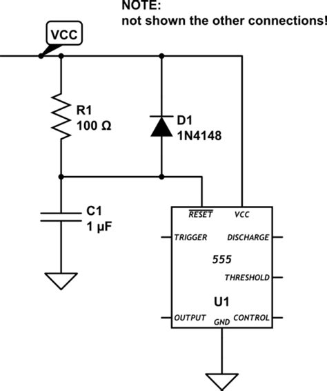 Analog How To Prevent Cd4017 From Resetting To Random Count On Power