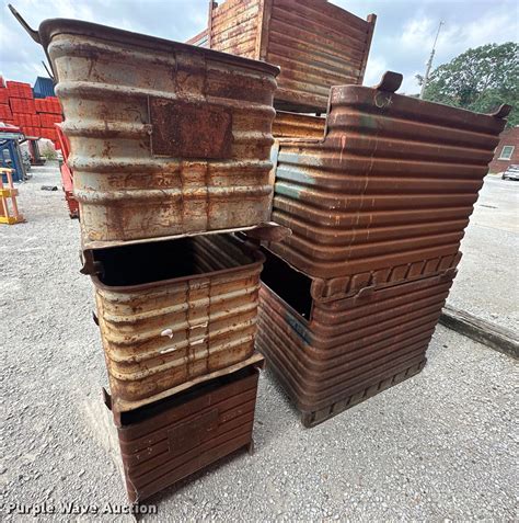 5 Scrap Containers In Kansas City Mo Item Ej6944 Sold Purple Wave