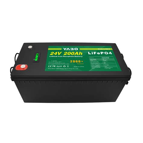 24v 200ah Oem Odm Lifepo4 Lithium Iron Phosphate Battery