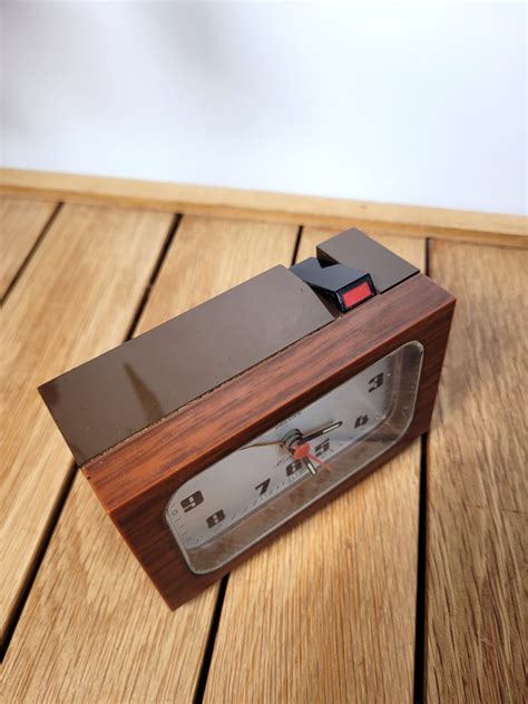 Réveil Vintage Europa Elomatic Deluxe 1970 Coucou Retro