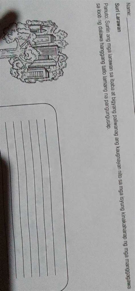 Name Suri Larawan Panuto Surin Ang Mga StudyX
