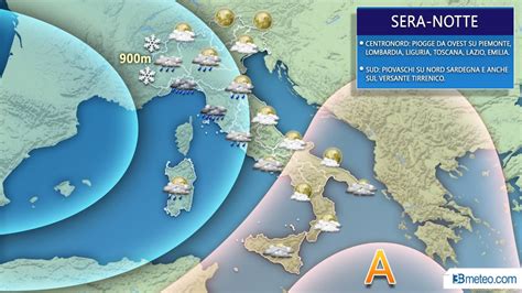 Meteo IMMINENTE PEGGIORAMENTO Entro STASERA Torna La PIOGGIA Ecco