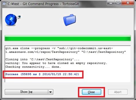Windowsからaws Codecommitを使うtortoisegit使用