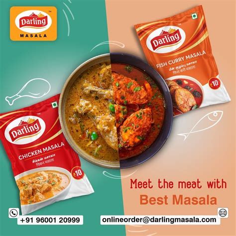 Darling Fish Curry And Chicken Masala Order Now For A Flavorful Meal