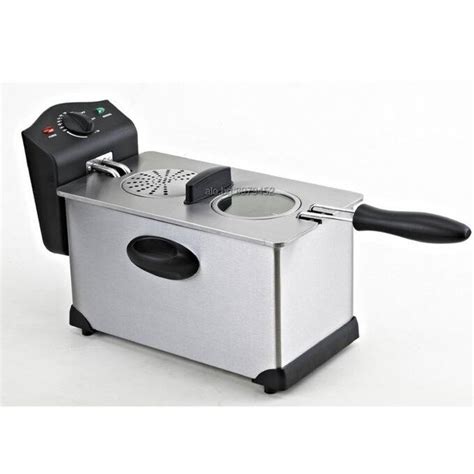 гаранция 3 литра професионален фритюрник Crown 2000w терморегулатор Фритюрници Пловд