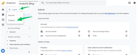 How To Add A Google Analytics Property GA