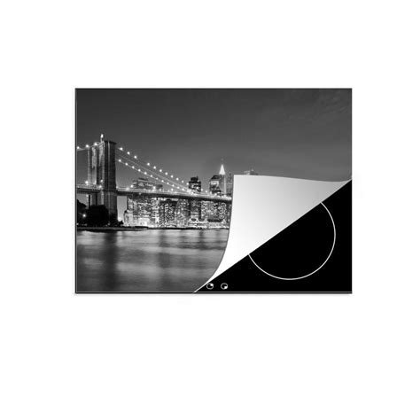 Muchowow Herdblende Abdeckplatte New York Brücke Brooklyn