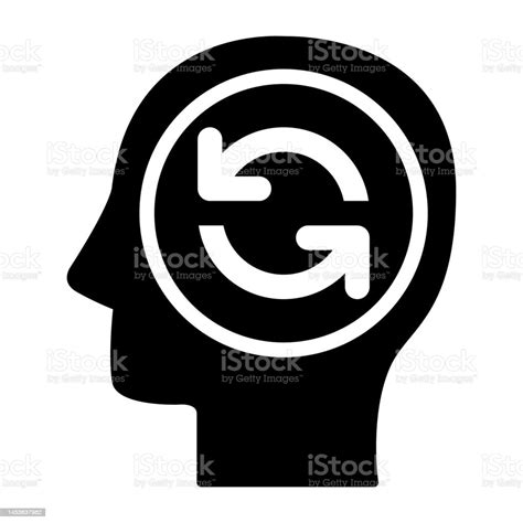 Mind Refreshment Icon In Flat Style Stock Illustration Download Image