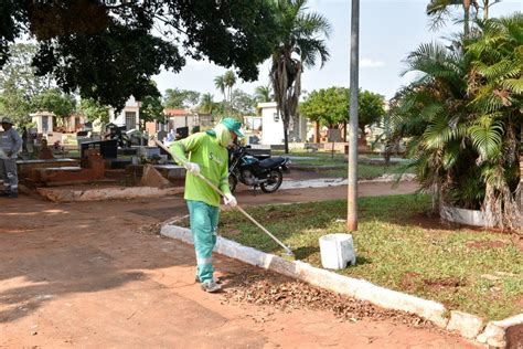Dia Dos Finados Prefeitura Inicia Serviços De Limpeza Nos Cemitérios
