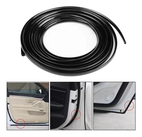 Protector Moldura Borde Puerta Sello Hule Moldura Auto m Meses sin interés