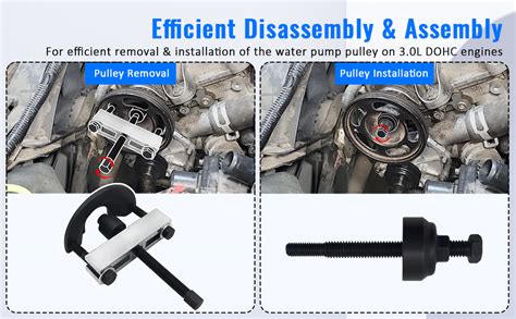 Bovieer 30l Water Pump Pulley Tool Set Compatible With