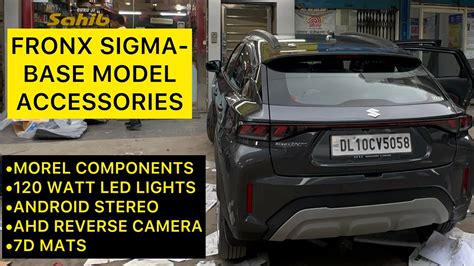 Fronx Base Model Accessories Fronx Sigma