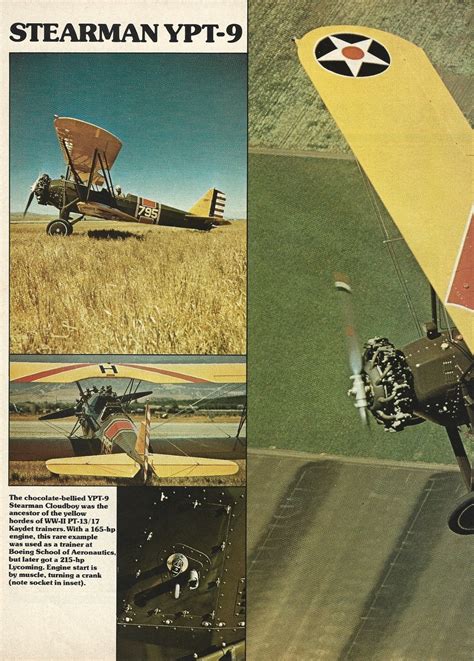 Stearman Ypt 9 Cloudboy Article All Aero