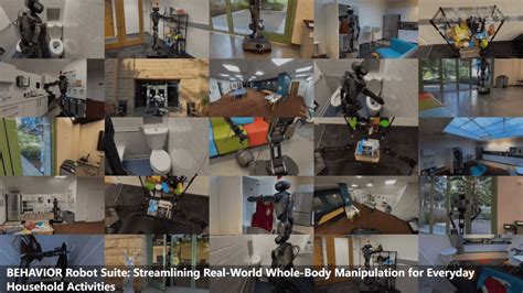 BEHAVIOR Robot Suite 李飞飞团队开源的机器人家庭任务自动化框架 AI工具集