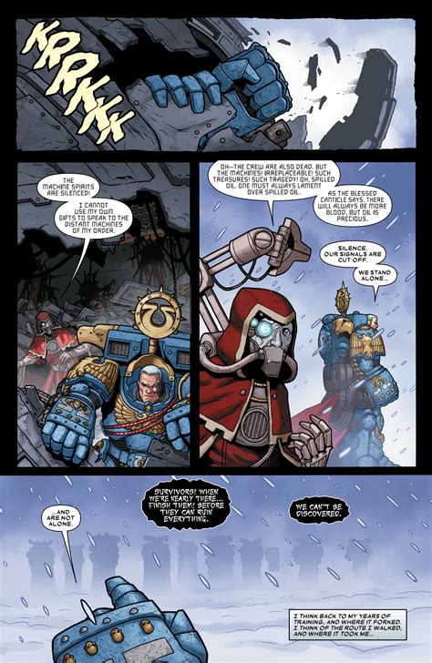 Read Online Warhammer 40000 Marneus Calgar Comic Issue 4